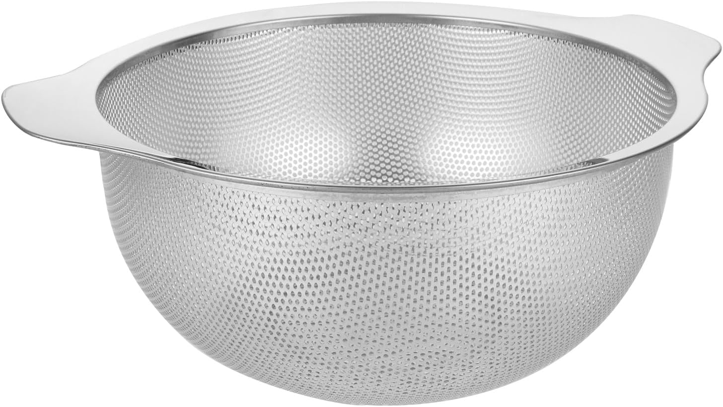 Amazon.com: AKOLAFE 5-Quart Deep Large Colander Stainless Steel ...