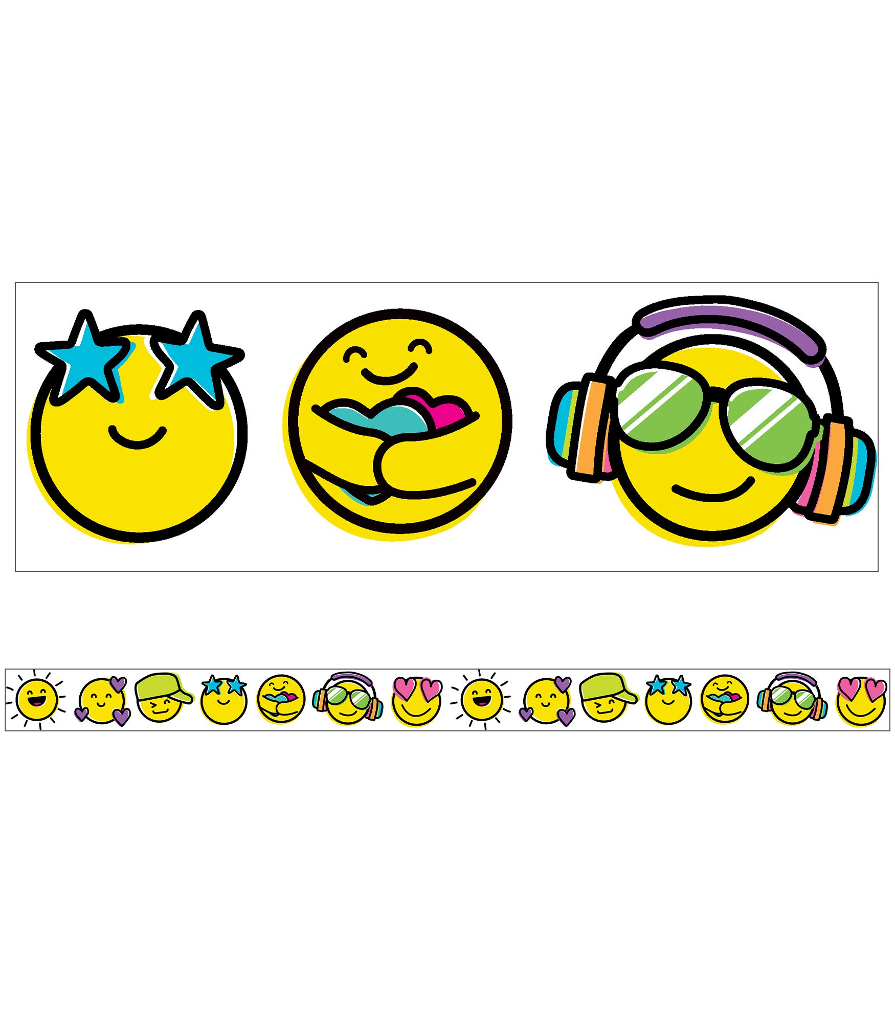 Buy Carson Dellosa Kind Vibes Straight Bulletin Board Borders—12 ...