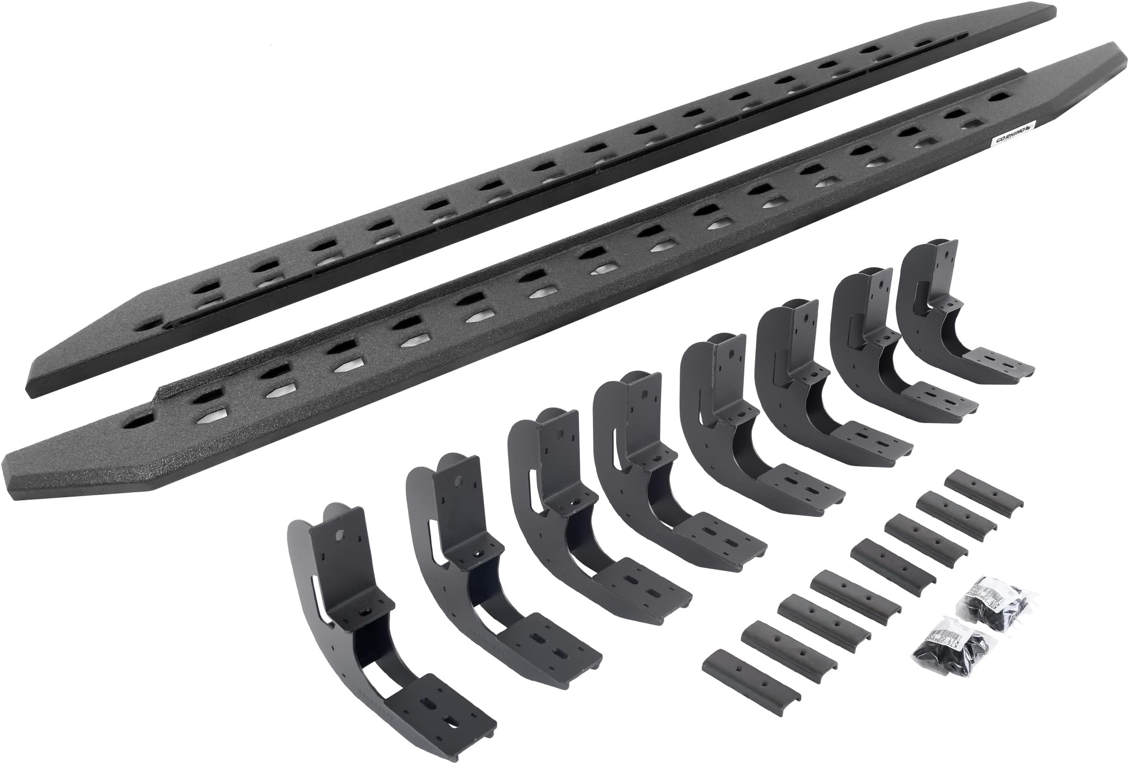Amazon.com: Go Rhino 69430687PC RB20 Running Boards with Mounting ...