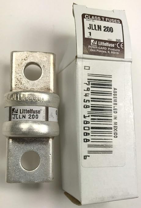 Littelfuse JLLN-200 (JLLN200), 200Amp (200A) 300V Fast Blow Class T ...