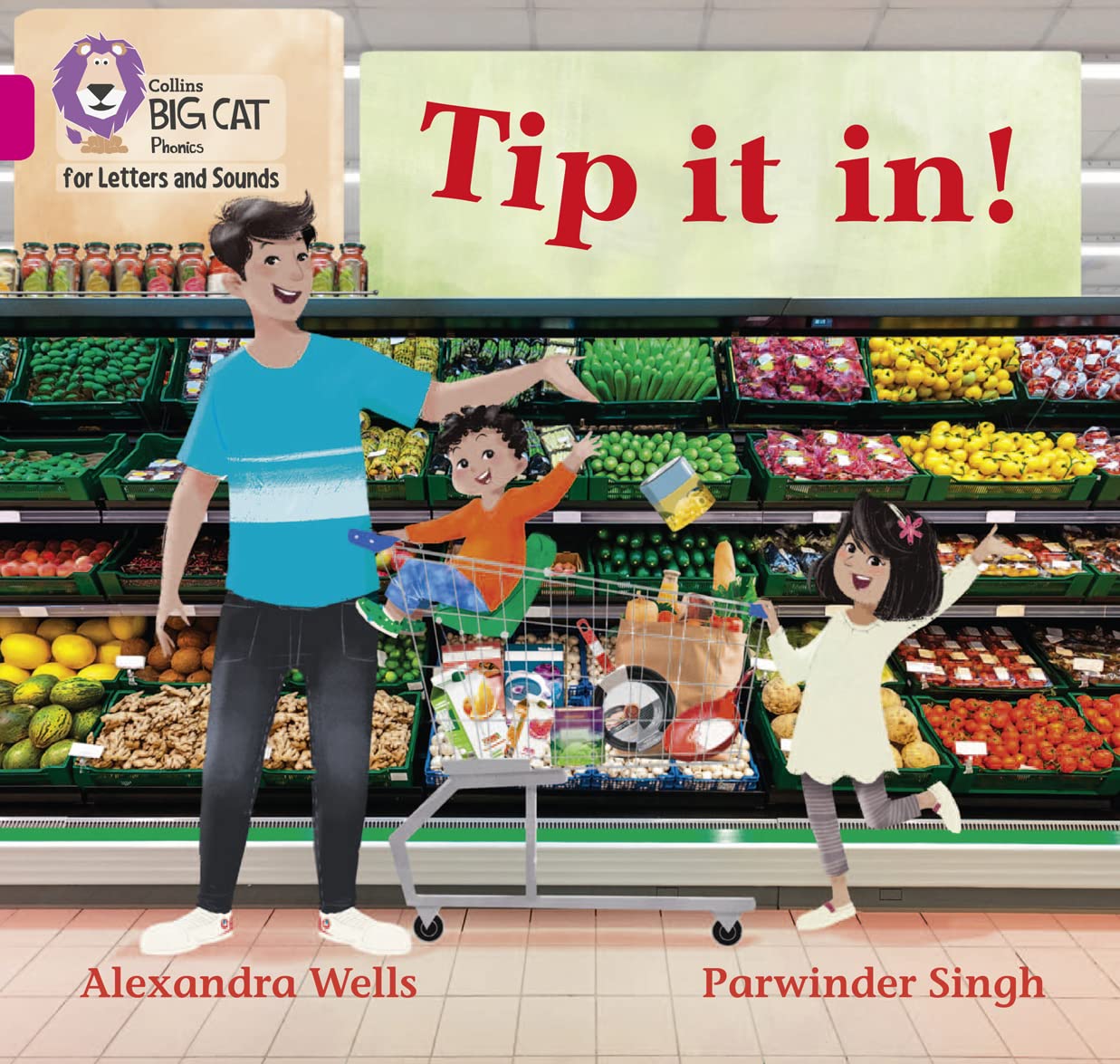 Tip It In!: Band 01A/Pink A (Collins Big Cat Phonics for Letters and ...