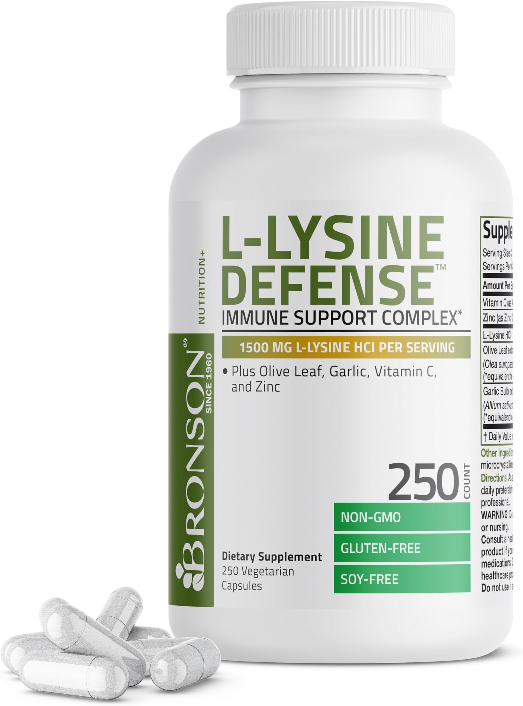 Amazon.com: Cold Sore Shield Daily Cold Sore Supplement. Immune Support ...