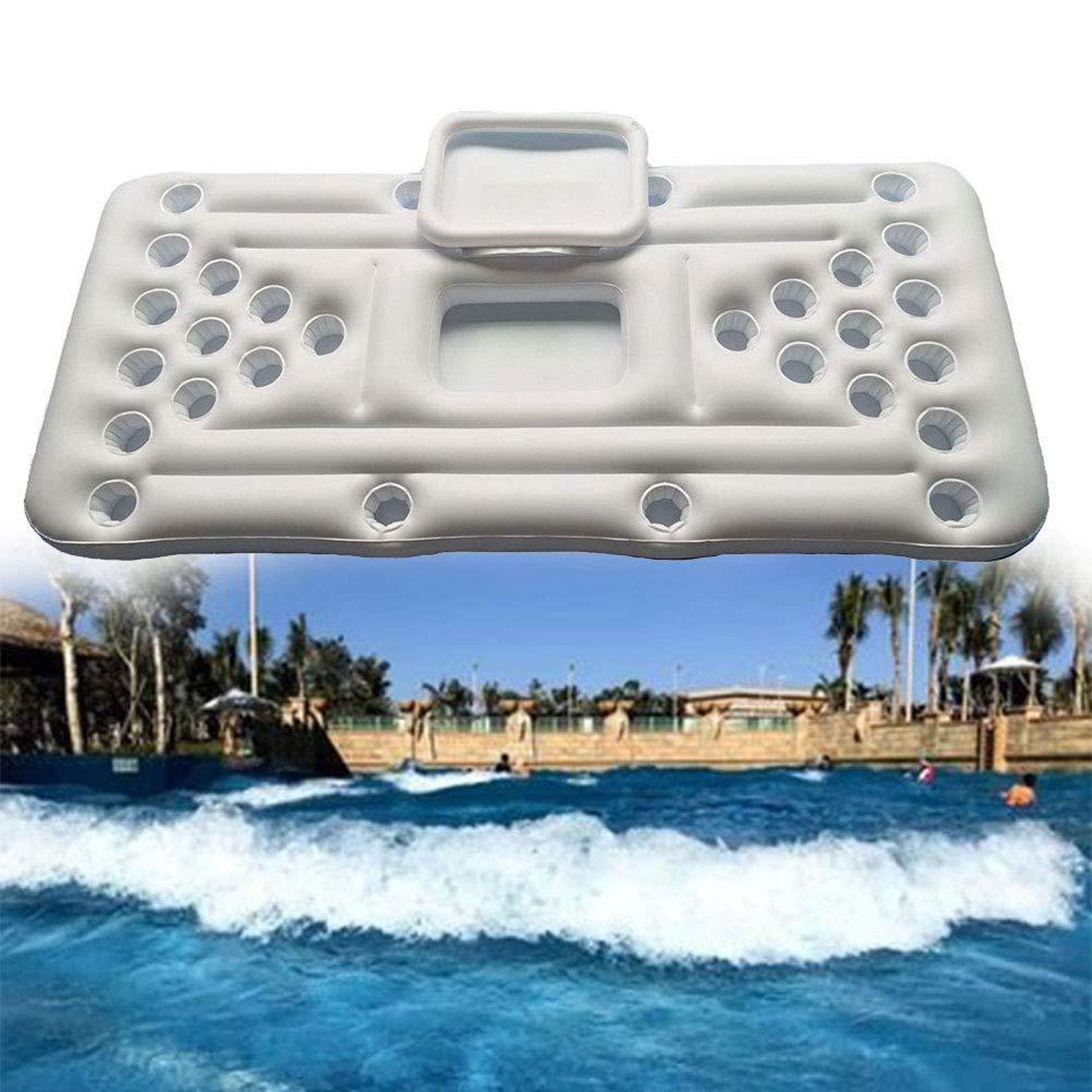 Buy GHAOIDFH Inflatable Floating Pong Table Pool Party, Barge ...