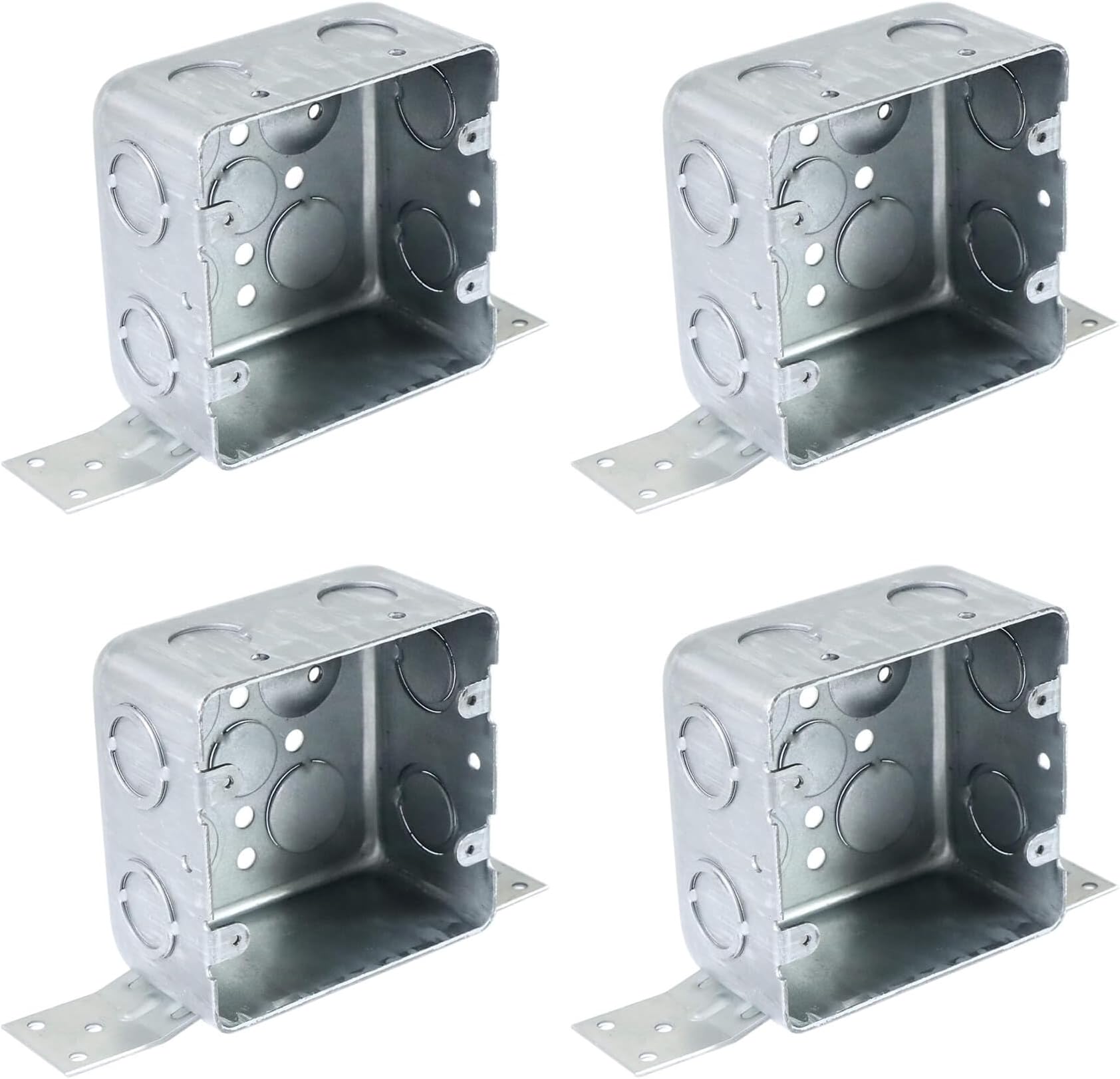 Hubbell-Raco 8235 2-1/8-Inch Deep, 1/2-Inch and 3/4-Inch Side Knockouts ...