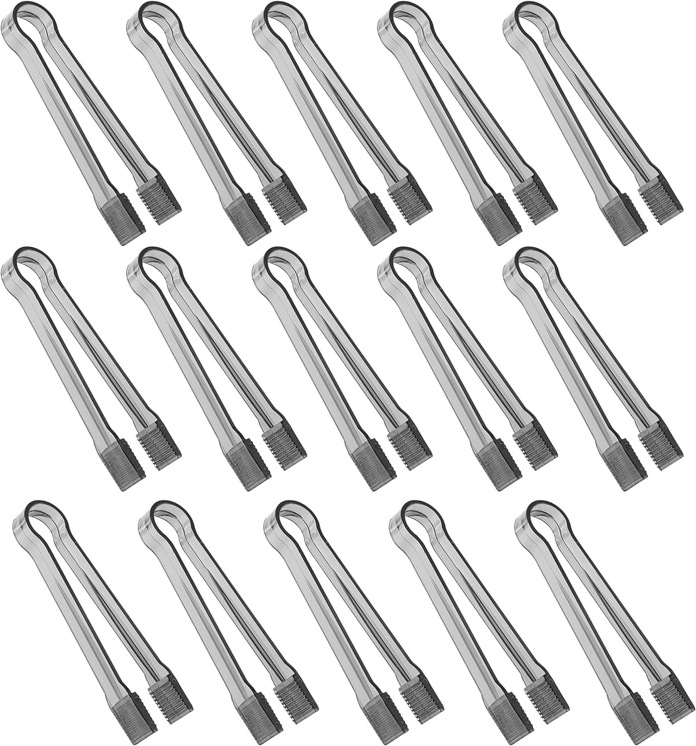 Amazon.com: J-Chen 15PCS Plastic Buffet Serving Tongs Mini Serving ...