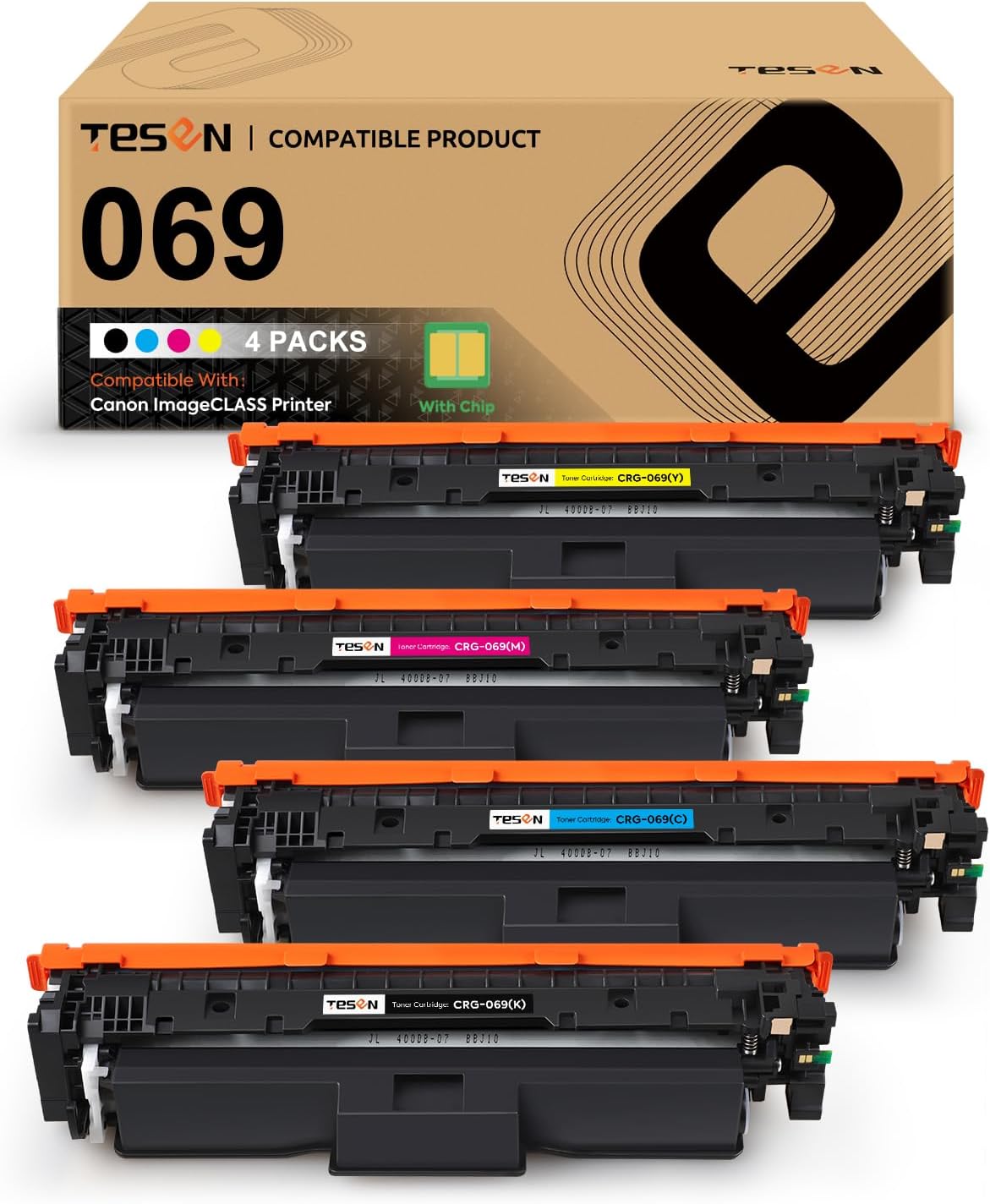 Amazon.com: SINOPRINT 069 069H Black Toner Cartridge Replacement for ...