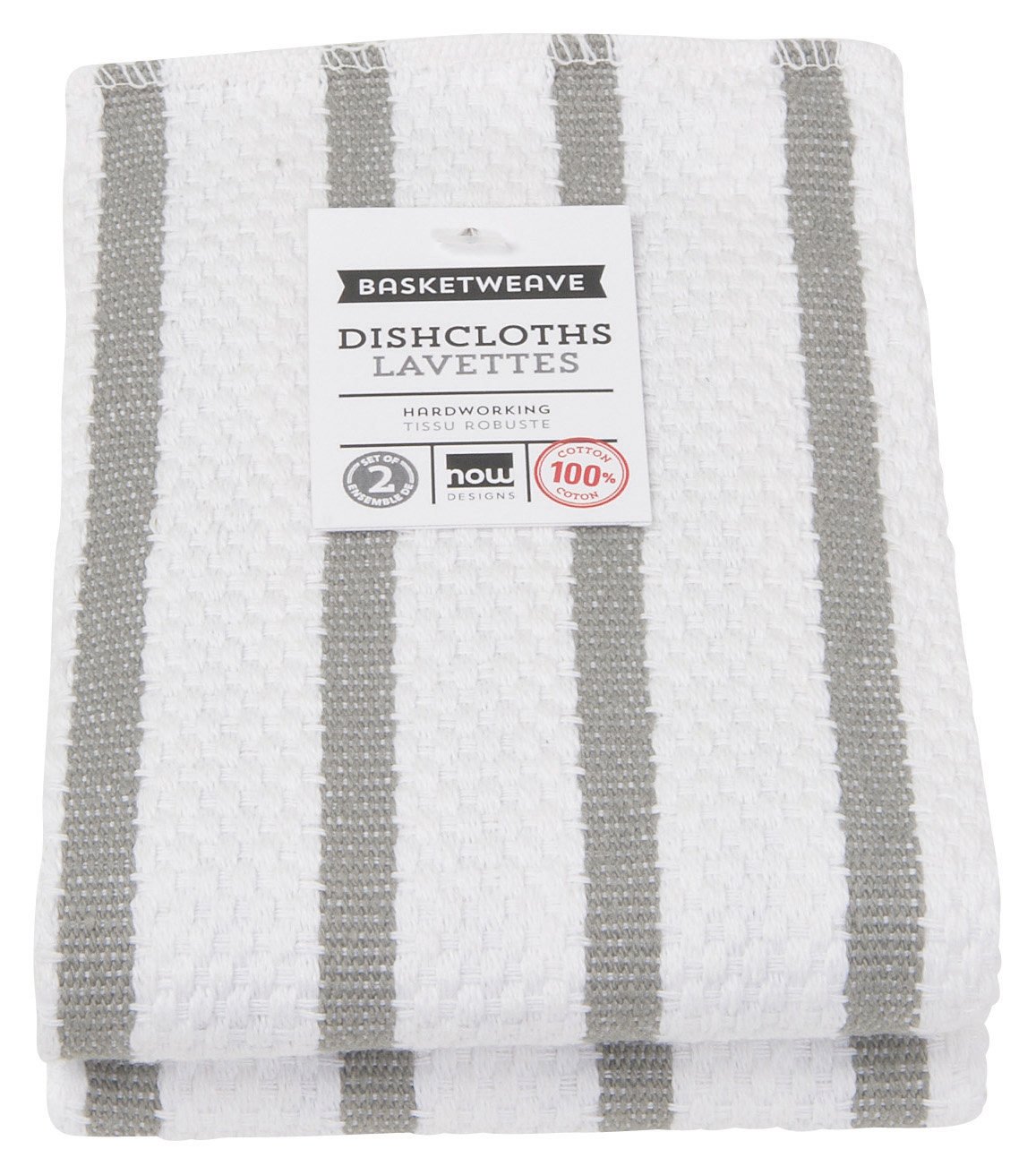 Amazon.com: Now Designs Basketweave Kitchen Dishcloth, Set of Two ...