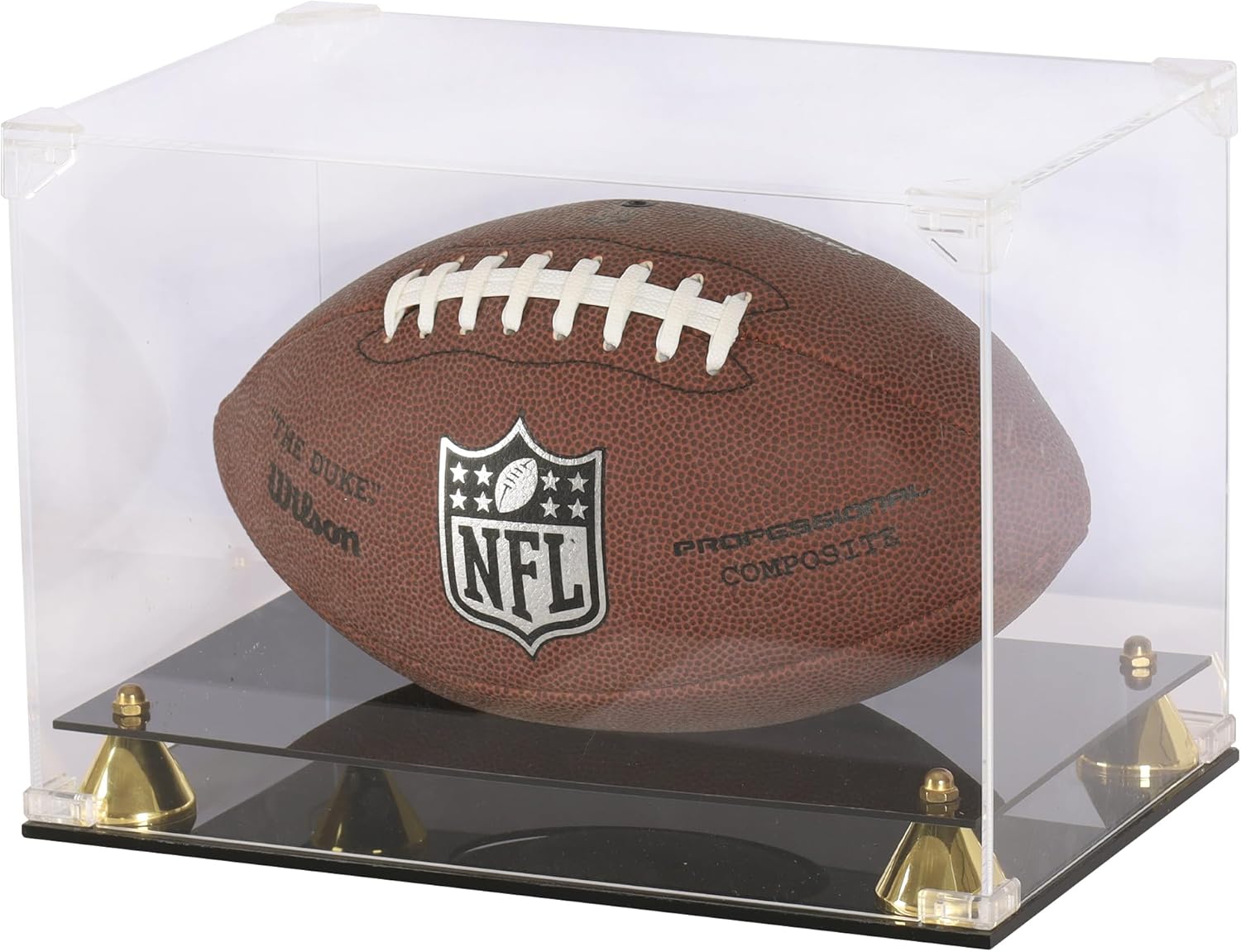 Amazon.com: UV Protection Football Display Case Holder Stand Holder All ...
