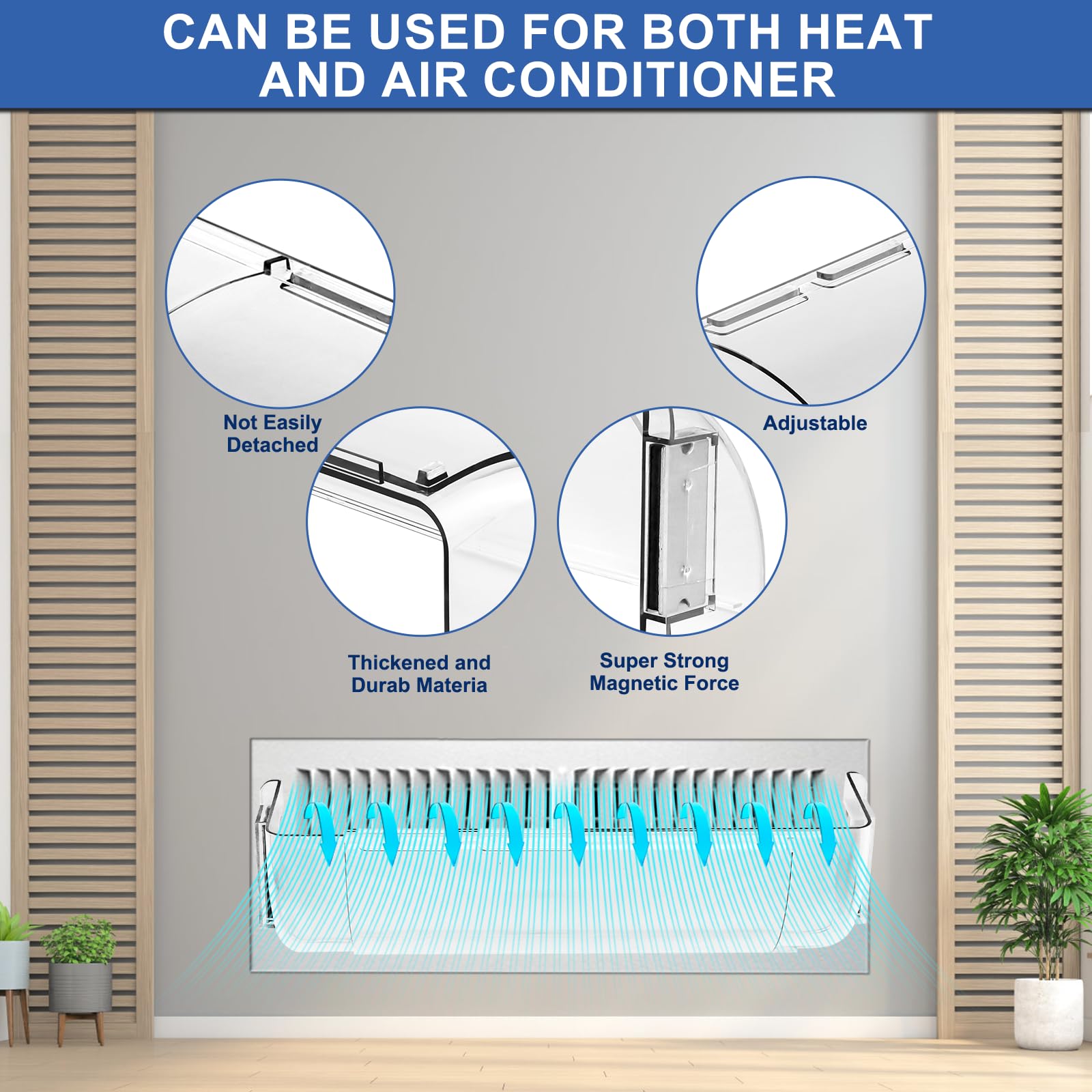 Snapklik.com : Cenipar Air Vent Reflectors Upgraded Adjustable Magnetic ...