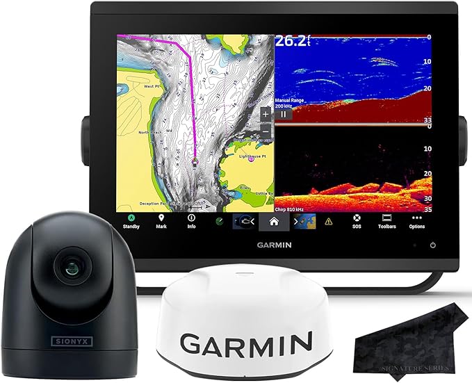 Amazon.com: Garmin GPSMAP 1243xsv Marine GPS Chartplotter/Fishfinder ...