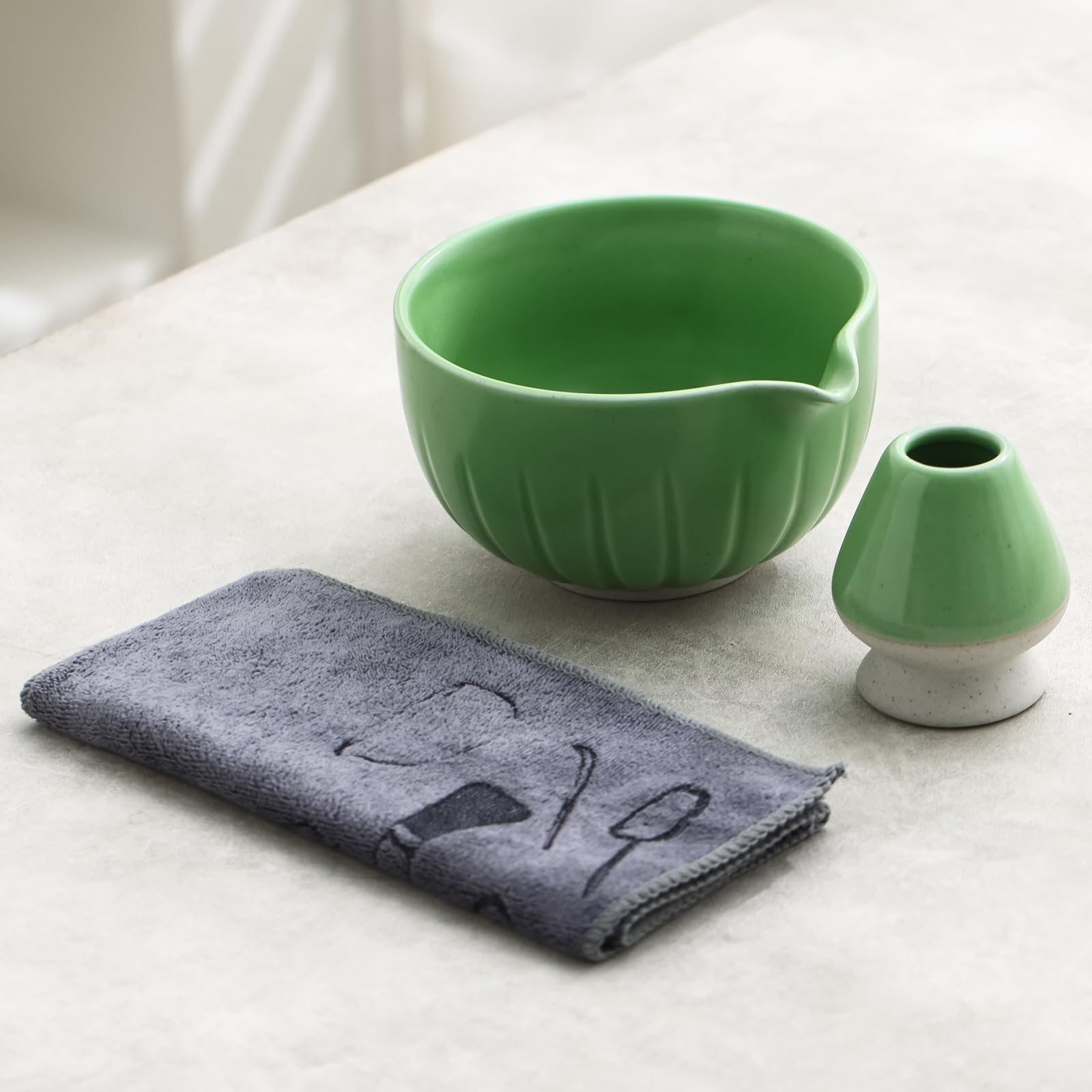 Amazon.com: TANG PIN Matcha Set - Match Bowl with Spout and Matcha ...