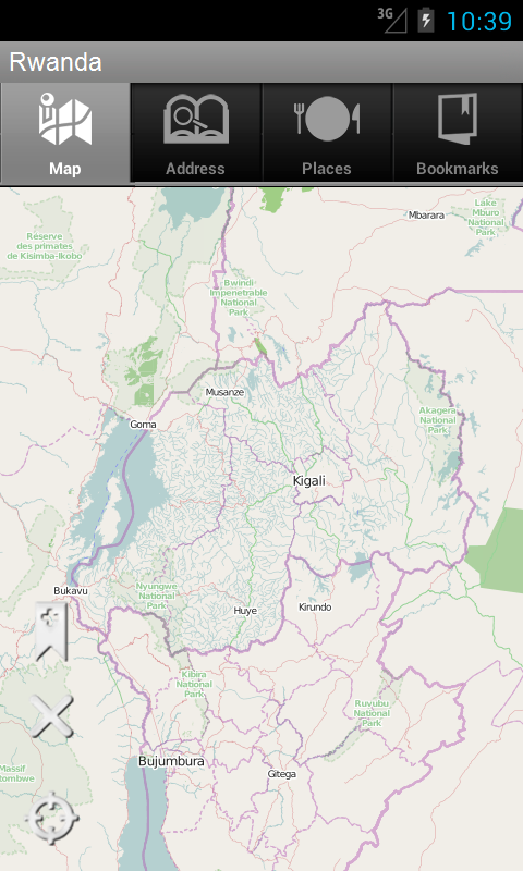 Rwanda Offline Travel Map: Maps For You - App on Amazon Appstore