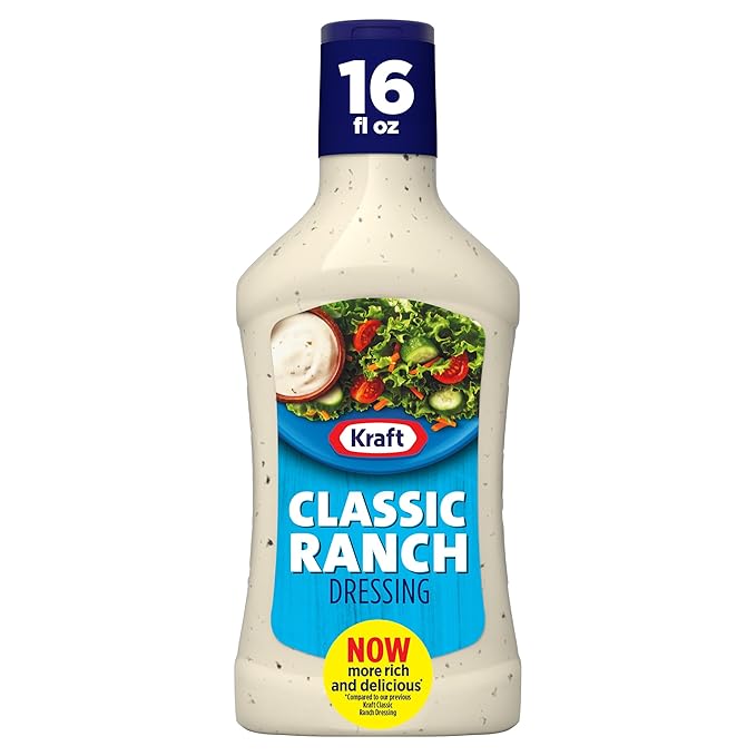 Amazon.com : Kraft Classic Ranch Dressing, 16 fl oz Bottle : Grocery ...