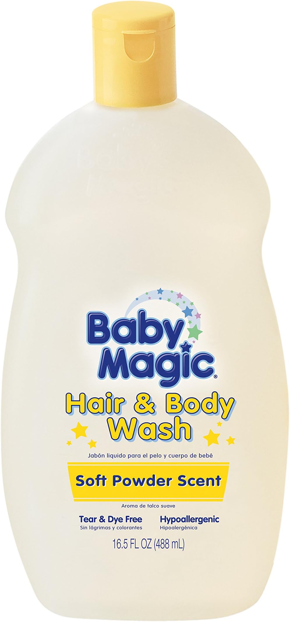 Amazon.com : Baby Magic Hair And Body Wash 16.5 Ounce Soft Powder Scent ...