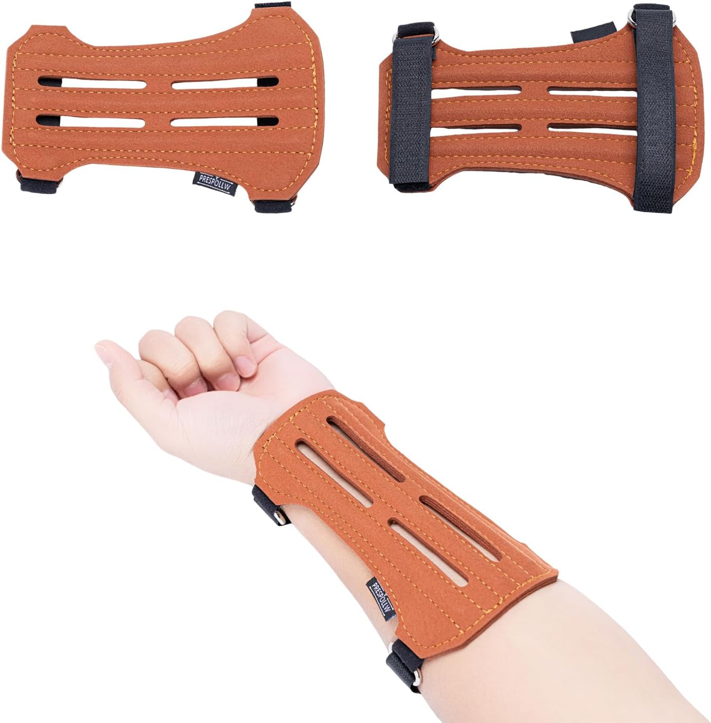 Amazon.com : Prespollw Archery Arm Guard – Breathable & Durable Forearm ...