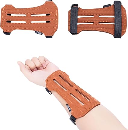 Amazon.com : Prespollw Archery Arm Guard – Breathable & Durable Forearm ...