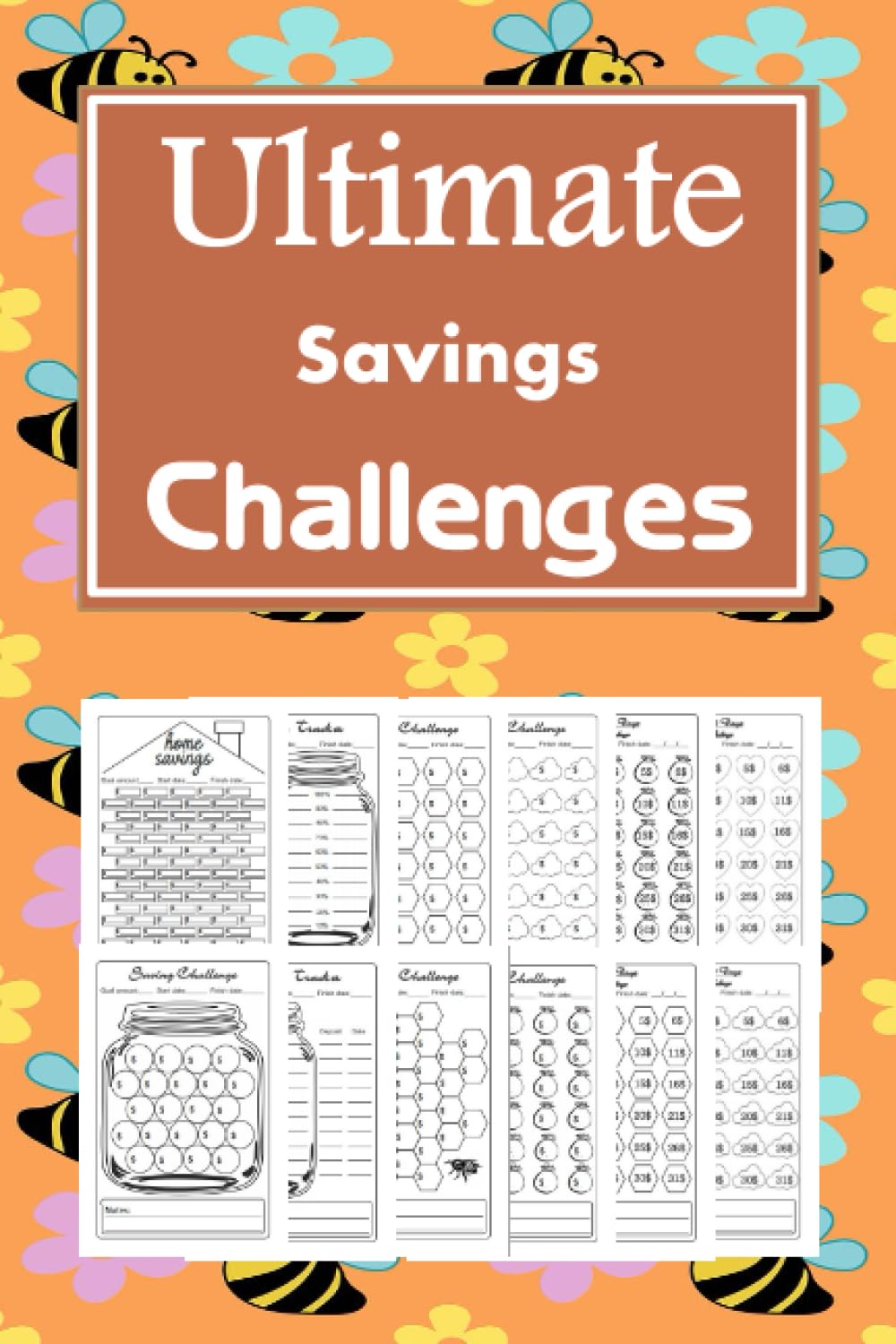 Ultimate Savings Challenges Book: Savings tracker planner, Easy Way to ...