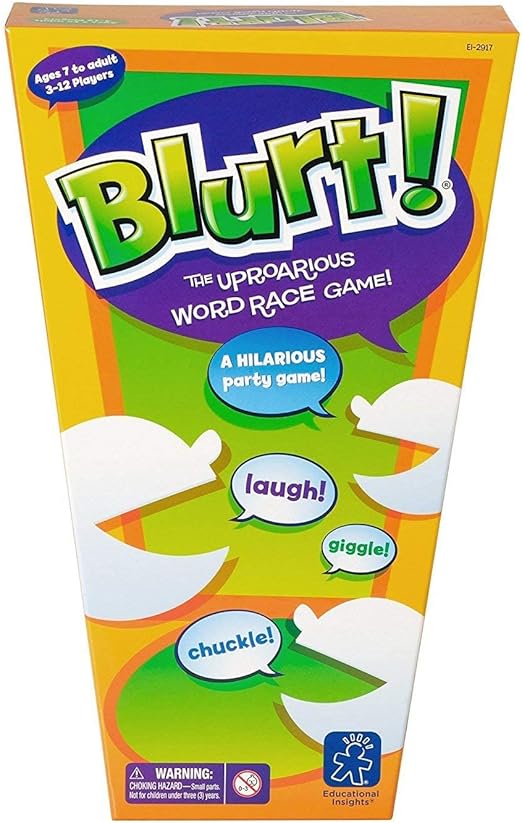Amazon.com: Educational Insights Blurt! Word Game, Includes Over 1200 ...
