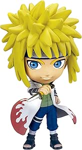 Amazon.com: Chibi Masters Bandai Minato Namikaze Figure - 8cm Mini Toy ...