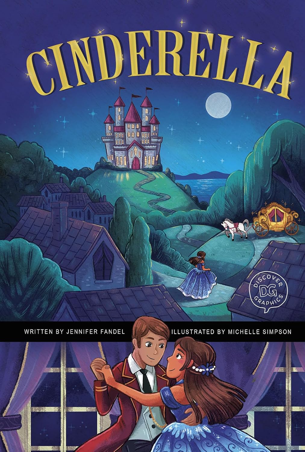 Amazon.com: Cinderella: A Discover Graphics Fairy Tale: 9781515872726 ...