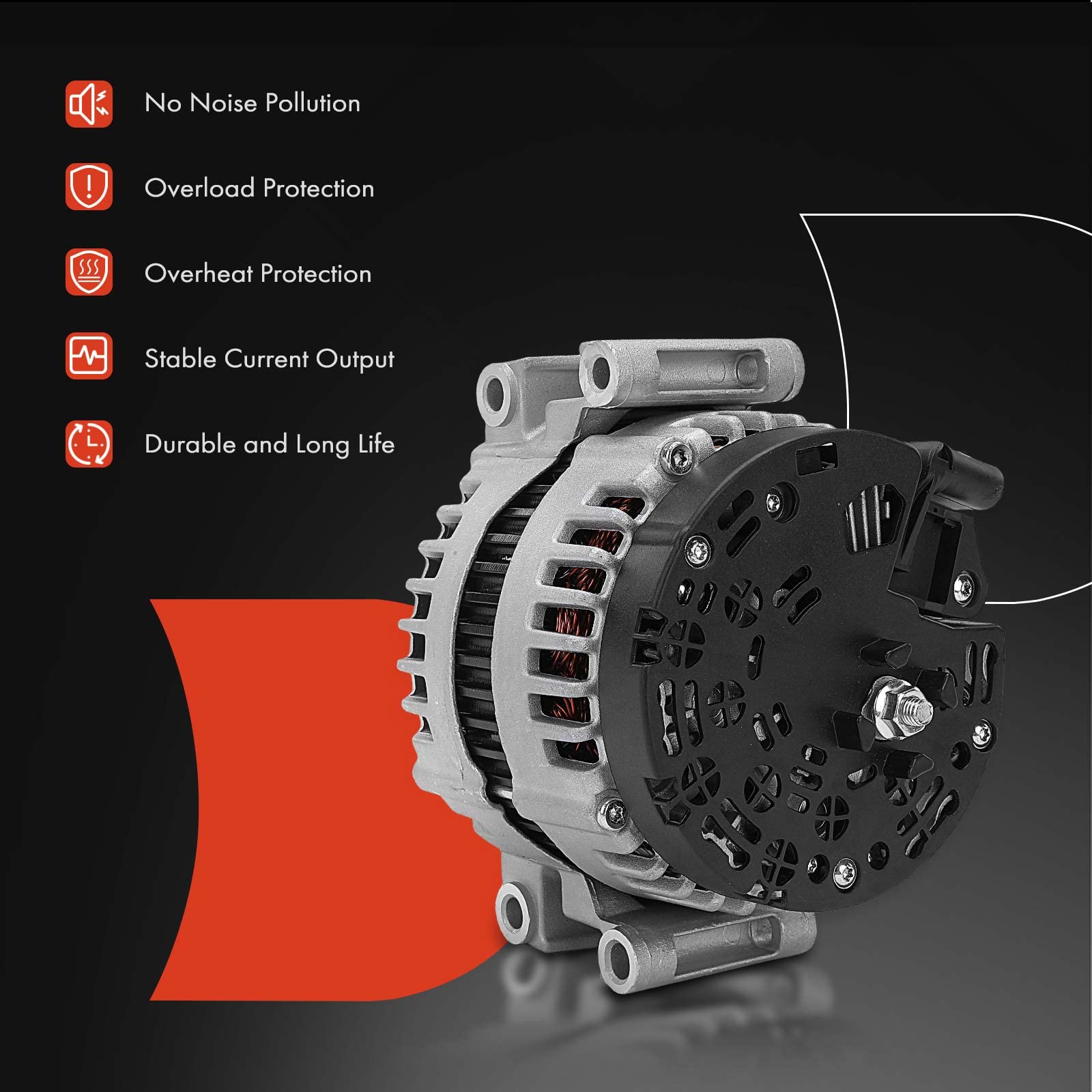 A-Premium Alternator Compatible with Mercedes-Benz E350, E550, S450 ...