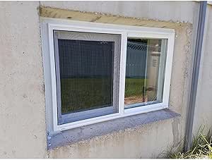 Horizontale Schiebetür für Badezimmer oder Hühnerstall, passend für 35 ...