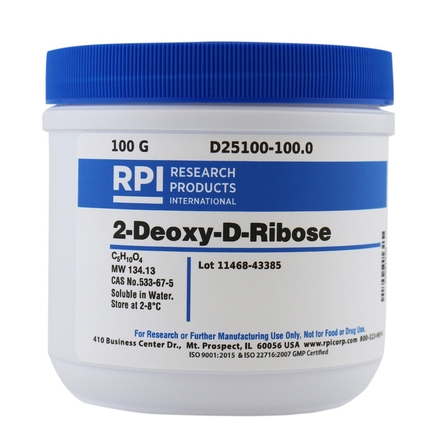 Amazon.com: 2-Deoxi-D-ribosa, 3.53 oz : Industrial y Científico