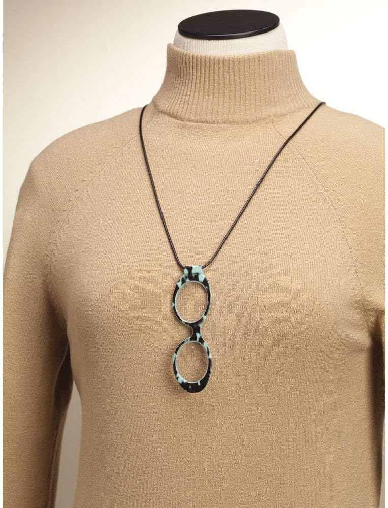 Amazon.com: Optimum Optical Magnifier Necklace, Tortoise, One Size ...