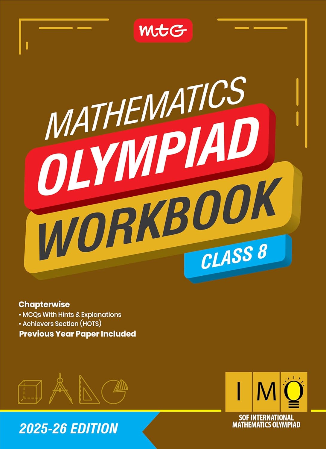 Buy MTG International Mathematics Olympiad (IMO) Workbook Class 8 ...