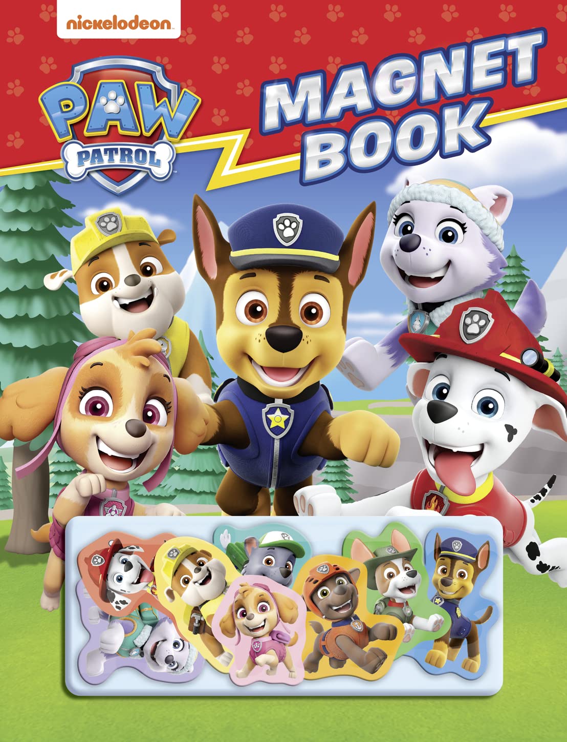 Paw Patrol Magnet Book: With 8 magnets! A fun illustrated play book for ...