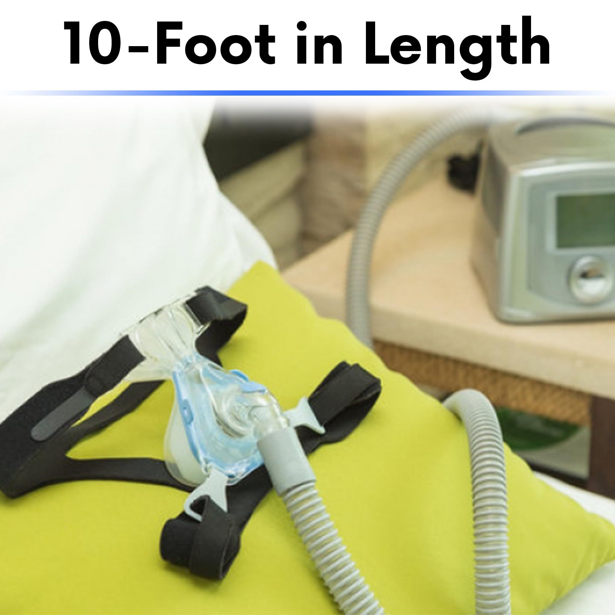 Snapklik.com : BISTRAS Made In USA- Universal CPAP Tubing 10 Foot ...