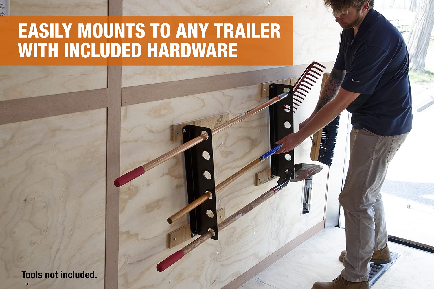Snapklik.com : Buyers Products LT37 Hand Tool Rack For Enclosed ...