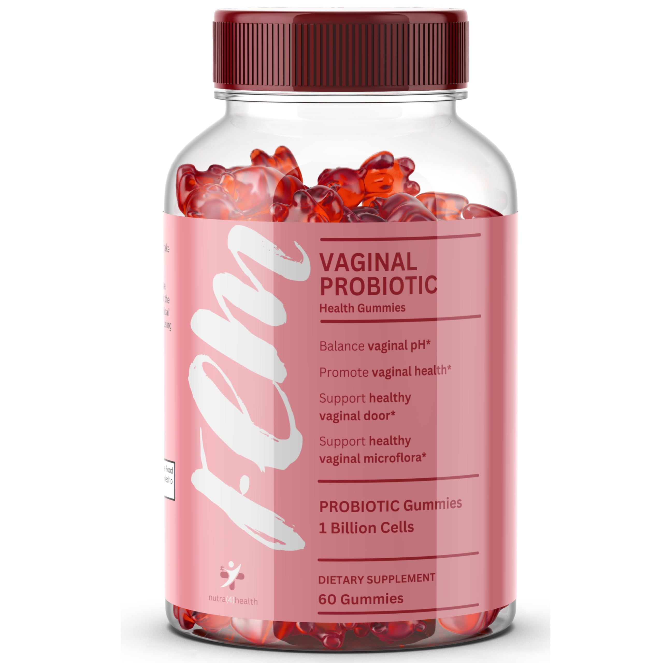 Buy FEM Vaginal Probiotic Gummies for Women - Promotes pH Balance, y ...