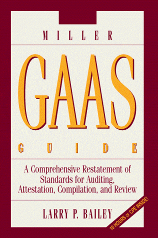 Buy Comprehensive Generally Accepted Auditing Standards Guide (Miller ...