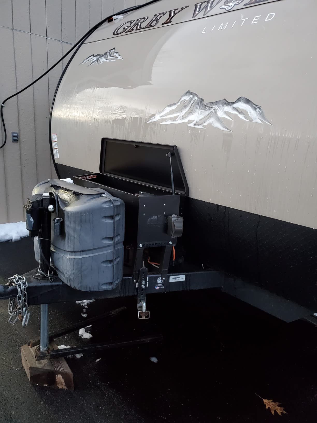 $27/mo - Finance WEIZE Trailer Tongue Box, 2.31cu.ft. Trailer Tool Box ...