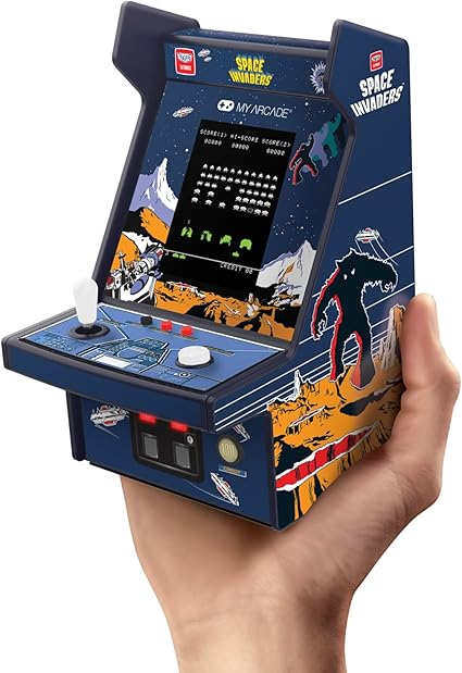 Amazon.com: My Arcade Space Invaders Micro Player Pro: 6.75" Mini ...