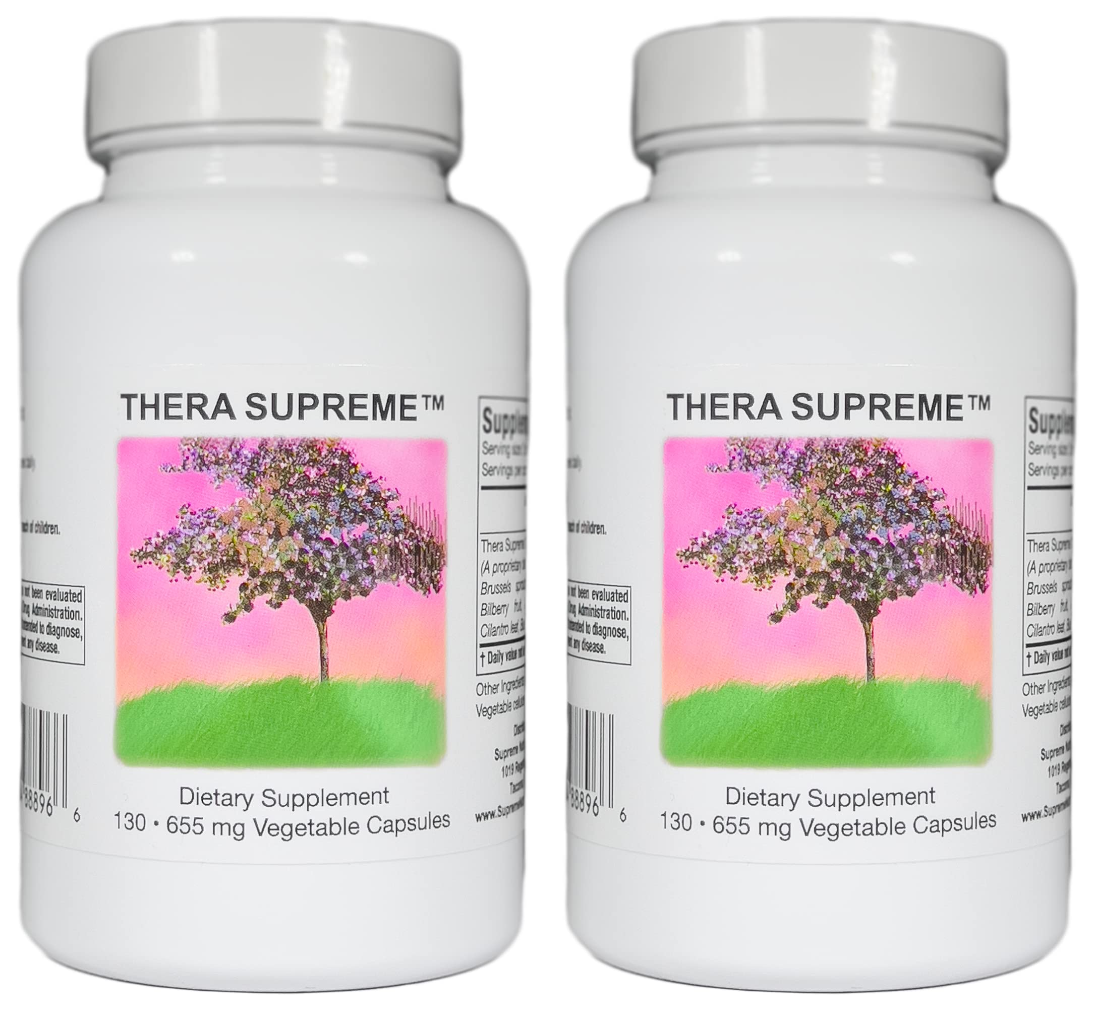 Amazon.com: Supreme Nutrition Thera Supreme, 130 Pure Herbal ...