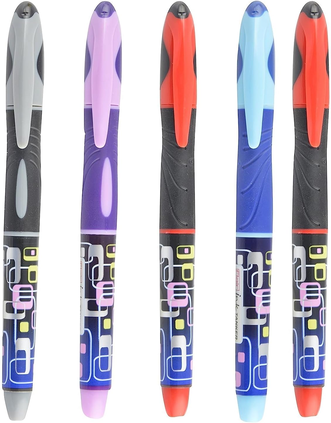 Flair Ink Tanker Liquid Ink Fountain Pen Blister Pack | Ergonomic Grip ...