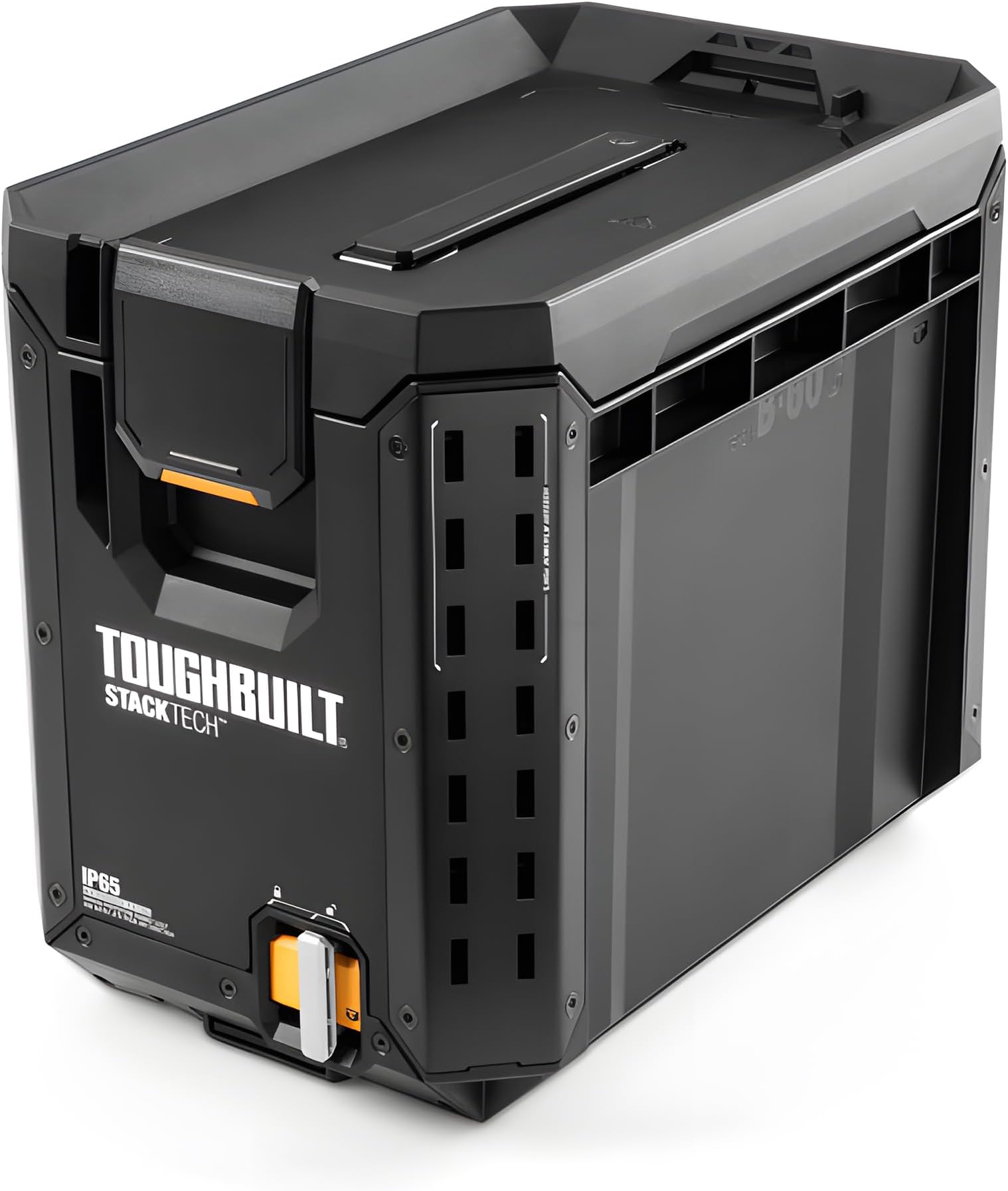ToughBuilt StackTech Compact Tool Box Lockable Organizer with Removable ...