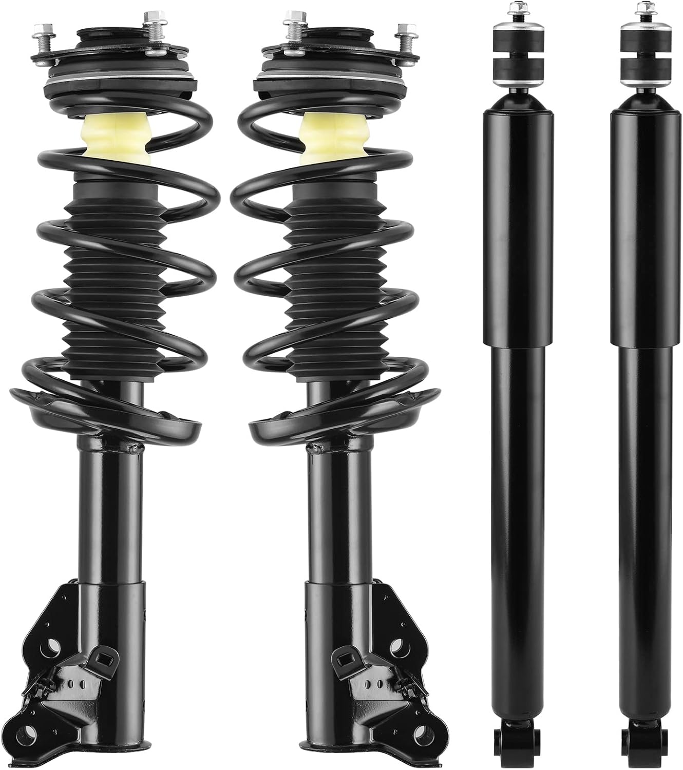 Amazon.com: AUTOSAVER88 Front & Rear Pair Complete Quick Struts Shocks ...