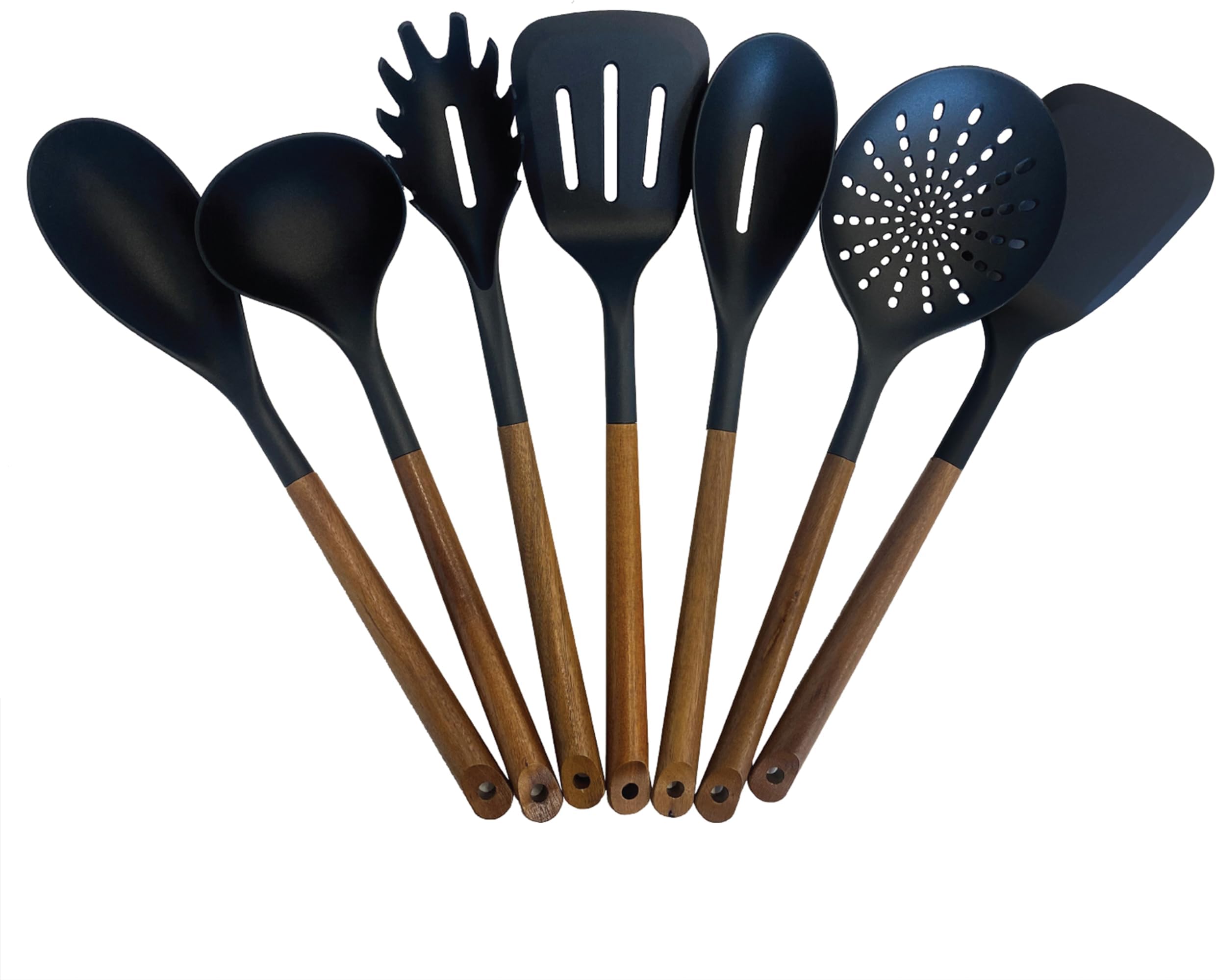 Amazon.com: Glad Cooking Kitchen Utensils Set – 7 Pieces, Nylon Tools ...