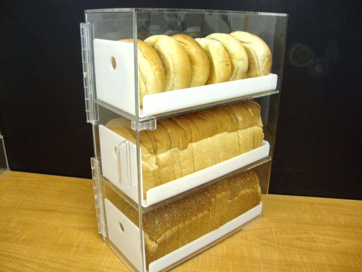 Amazon.com : Displays2buy Acrylic Bread Donut Bagels Cookie CUPCAKE ...