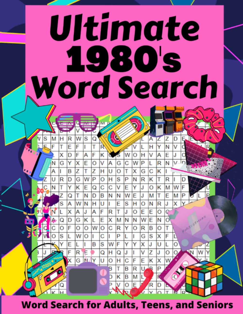 Ultimate 1980's Word Search: Word Search Puzzle Book About Everything ...