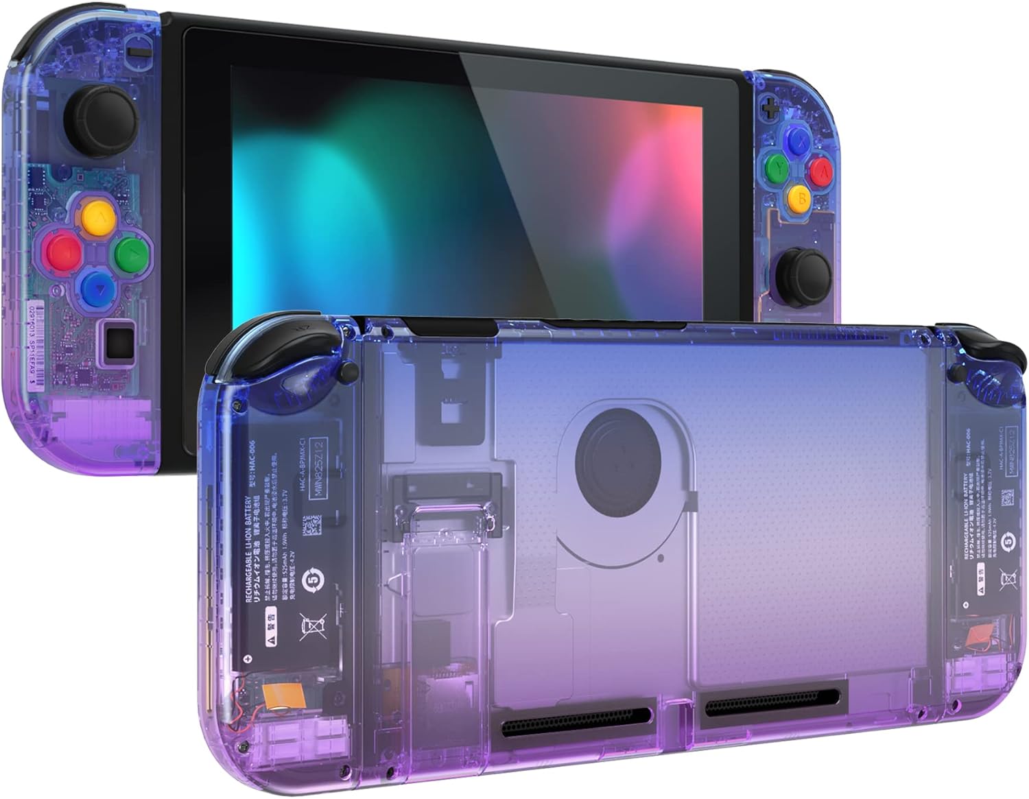 Amazon.com: eXtremeRate DIY Replacement Shell Buttons for Nintendo ...