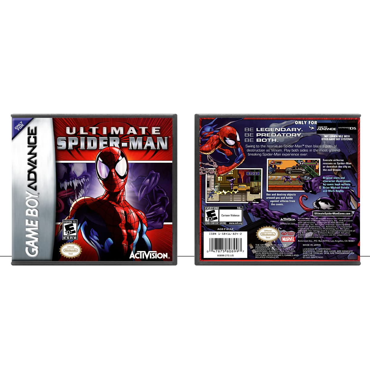 Amazon.com: Ultimate Spider-Man | (GBA) Game Boy Advance - Game Case ...