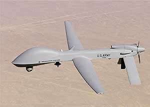 Amazon.com: ConversationPrints GENERAL ATOMICS MQ-1C GRAY EAGLE GLOSSY ...