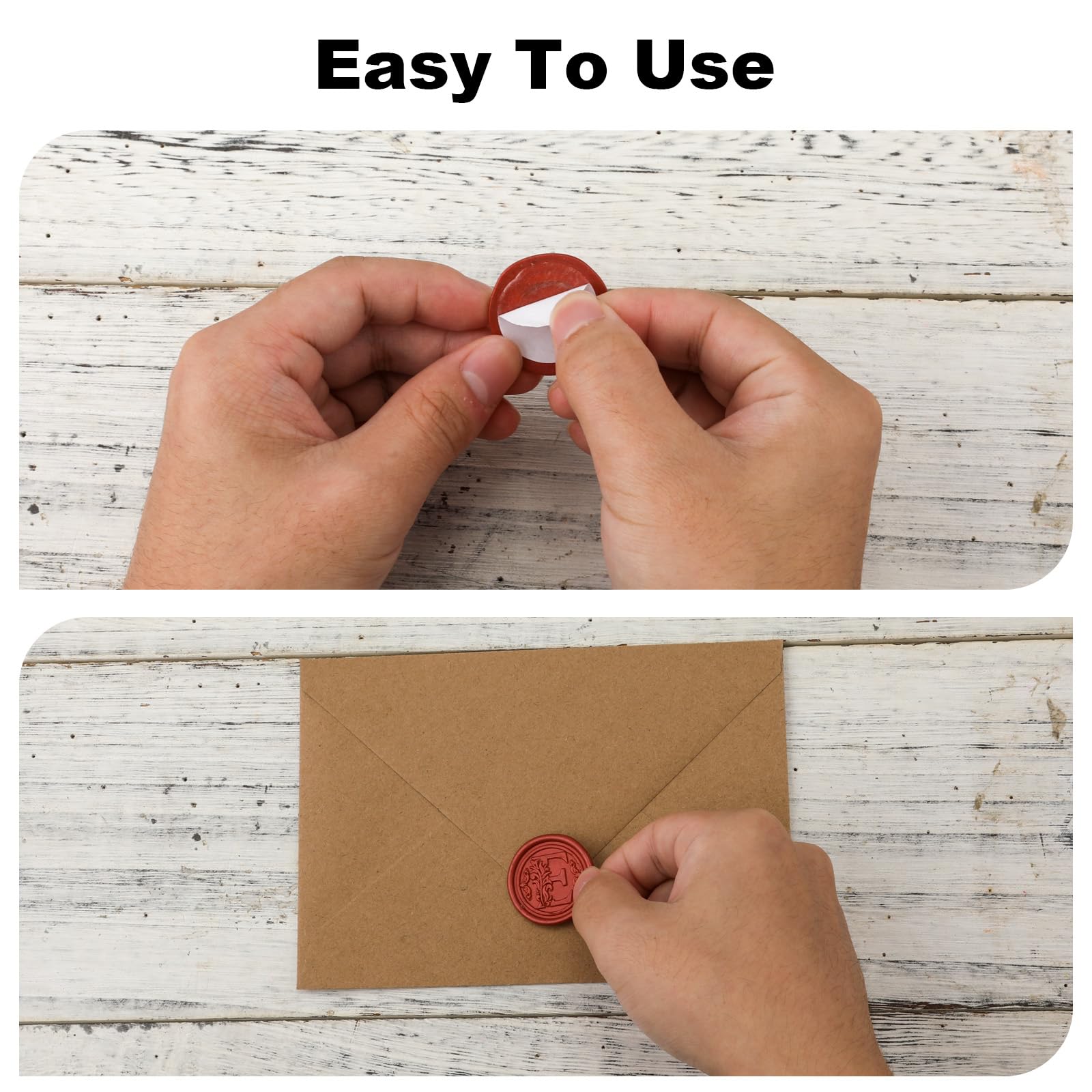 Initial Seals For Envelopes Lucy Single Initial Wax Seals | Artisaire