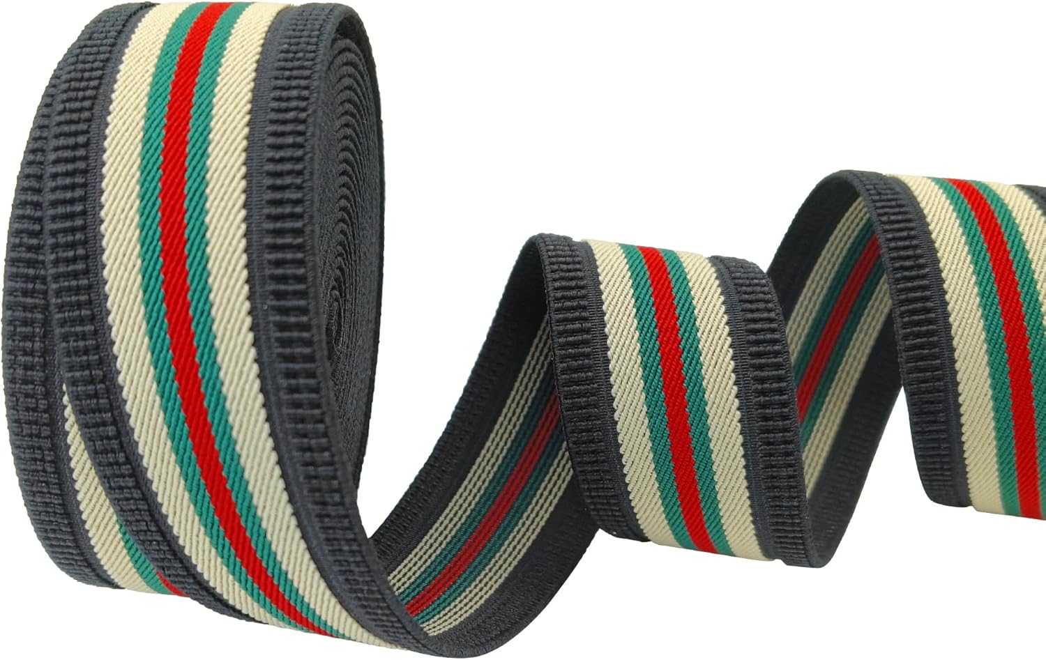 Amazon.com: JESEP YONG 1 1/2 inch Striped Elastic Band for Sewing 1 ...