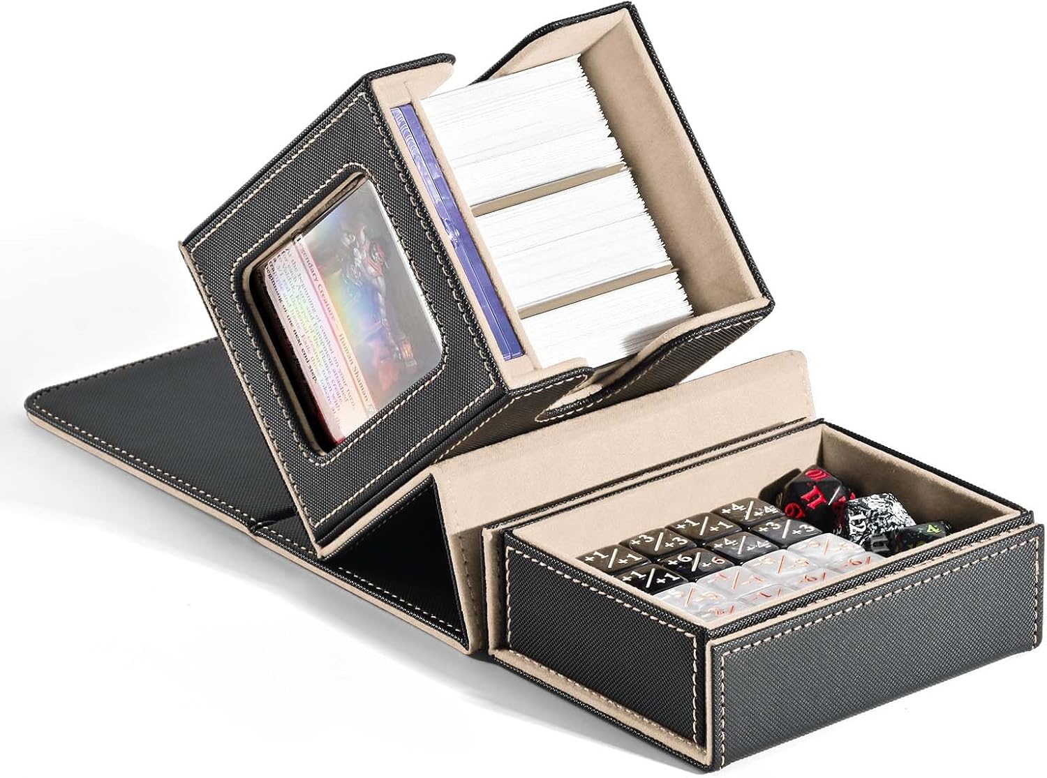 Amazon.com: ZLCA MTG Commander Deck Box with Display Window, Deck Box ...