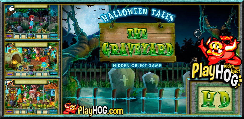 PlayHOG # 214 Hidden Object Games Free New - The Graveyard:Amazon.com ...